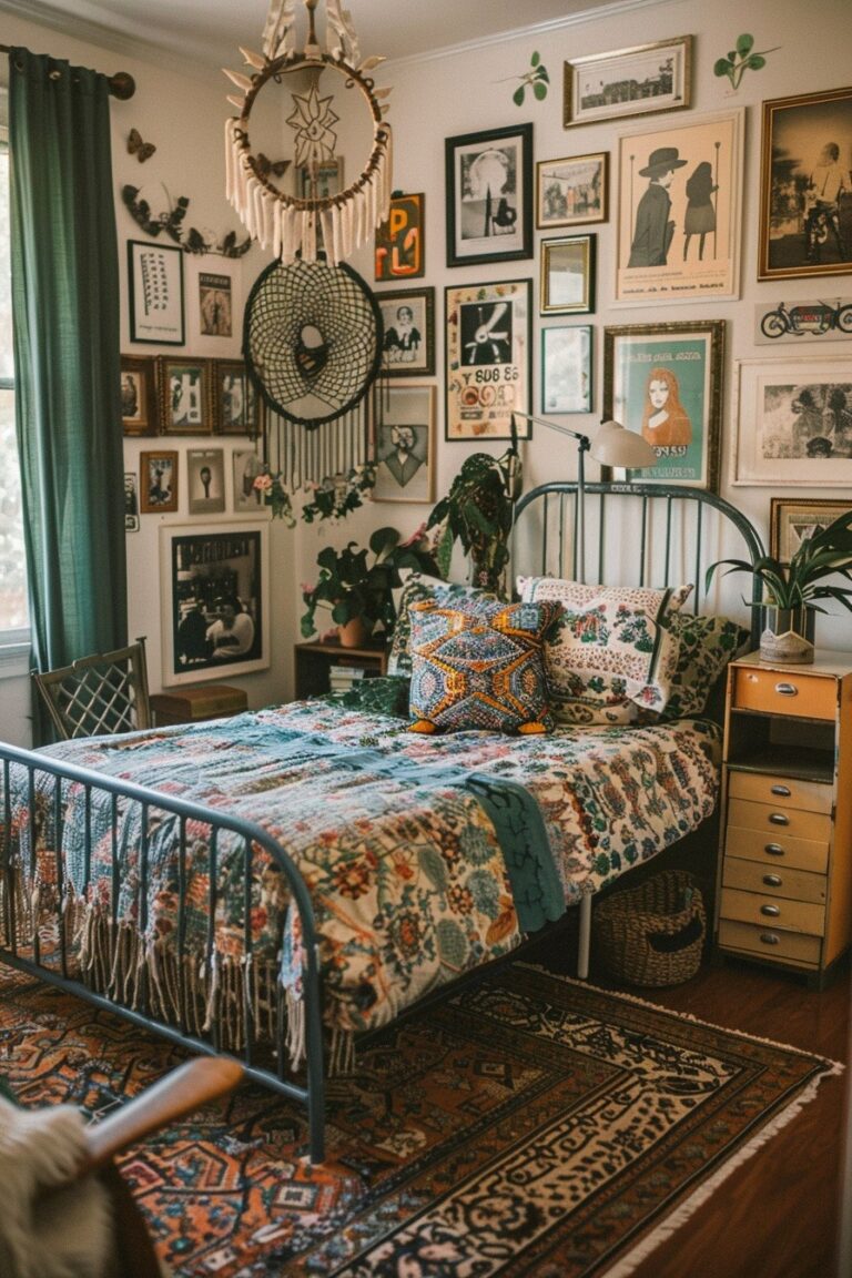 29 Boho Bedroom Ideas For Teens - My Elegant Home