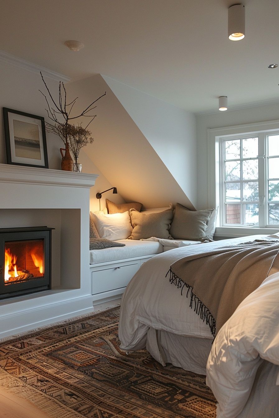29 Bedroom with Fireplace Ideas to Cozy Up Your Space - My Elegant Home