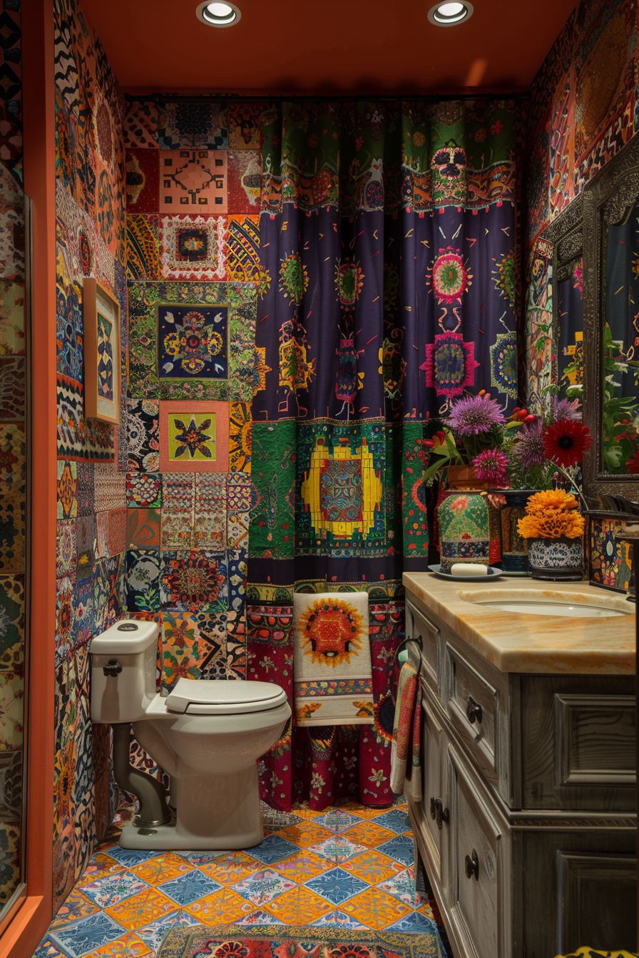 29 Boho Bathroom Ideas You Will Love - My Elegant Home