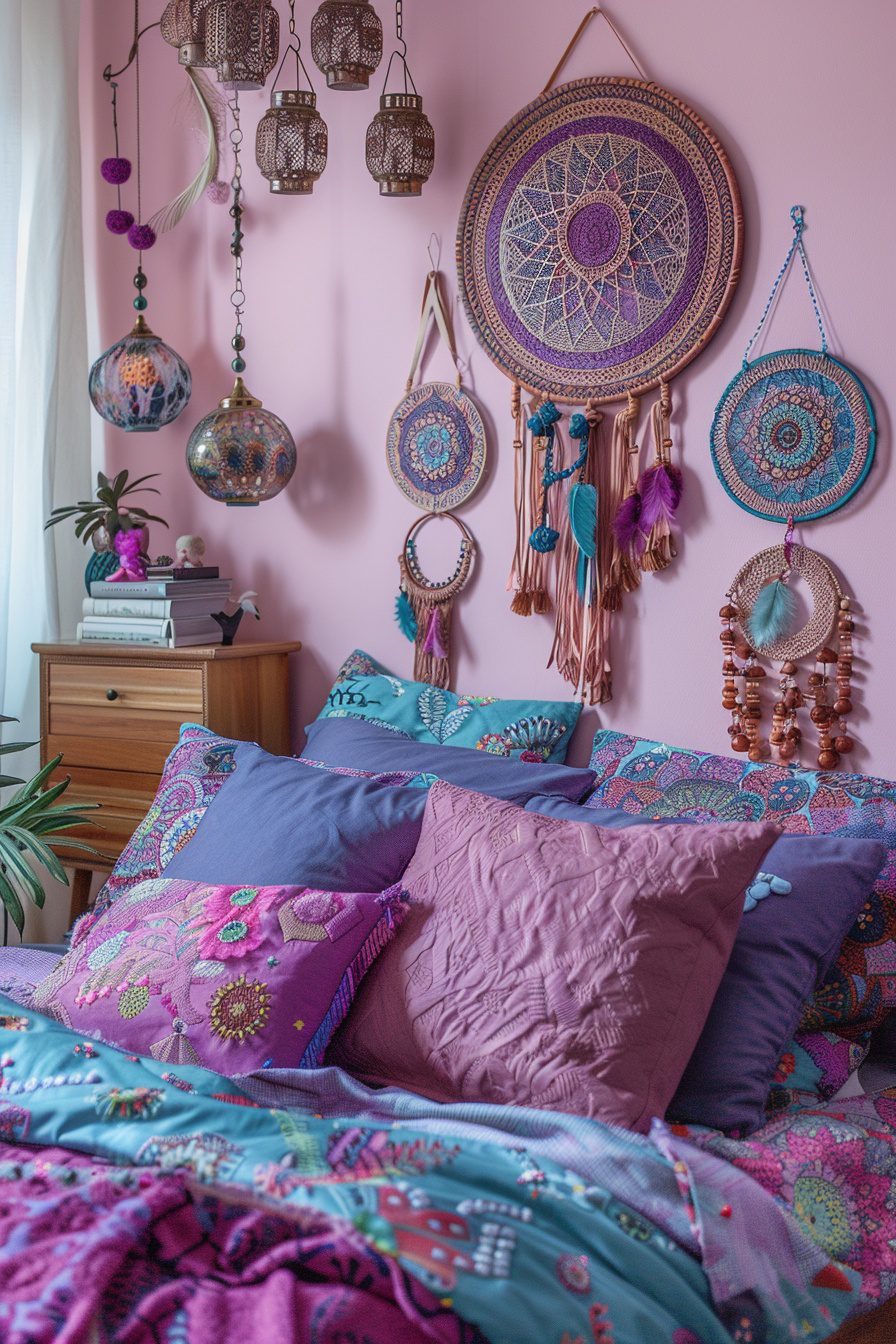 29 Colorful Boho Decor Ideas for a Unique and Artistic Home - My ...