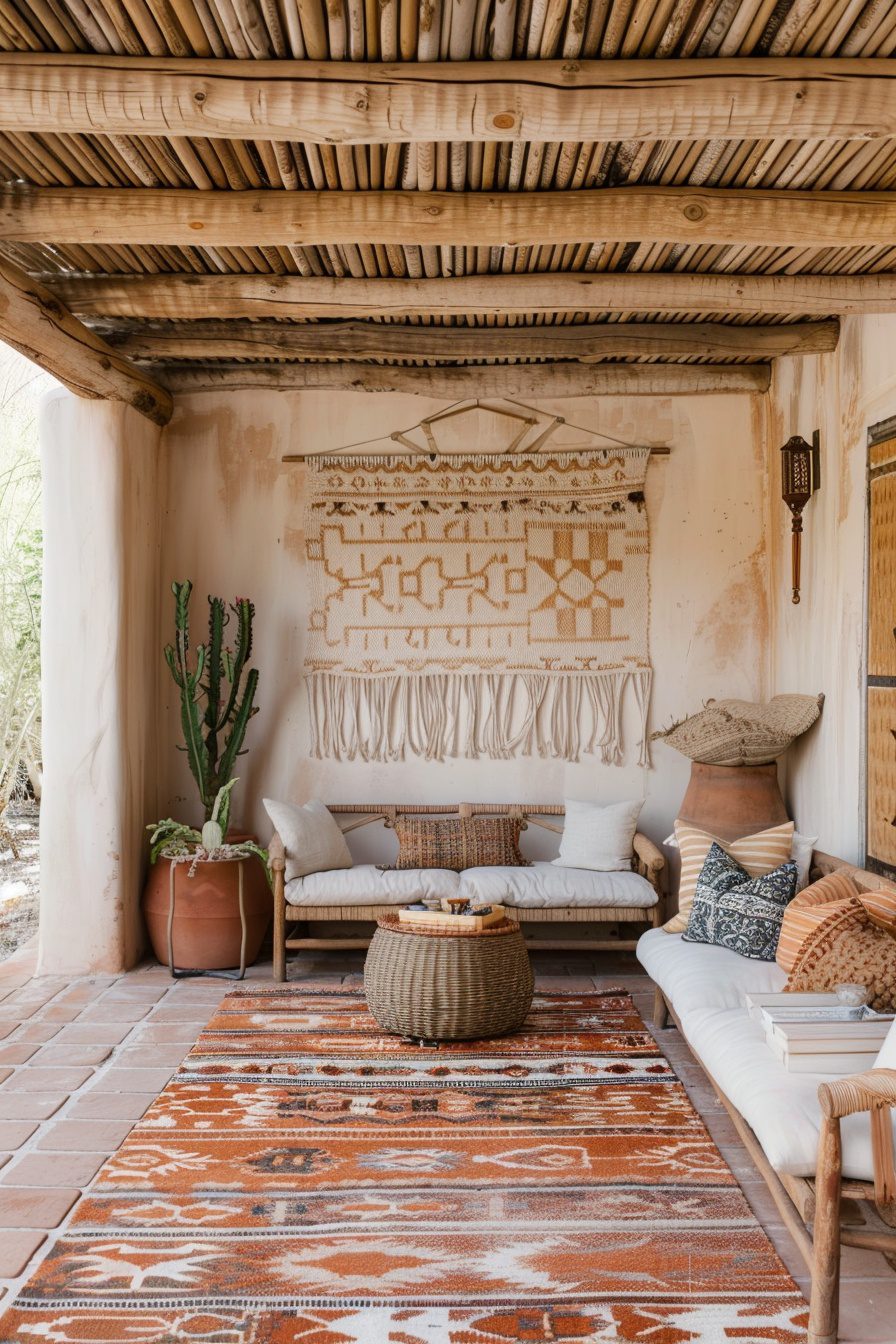 29 Boho Sunroom Ideas for Ultimate Cozy Vibes - My Elegant Home
