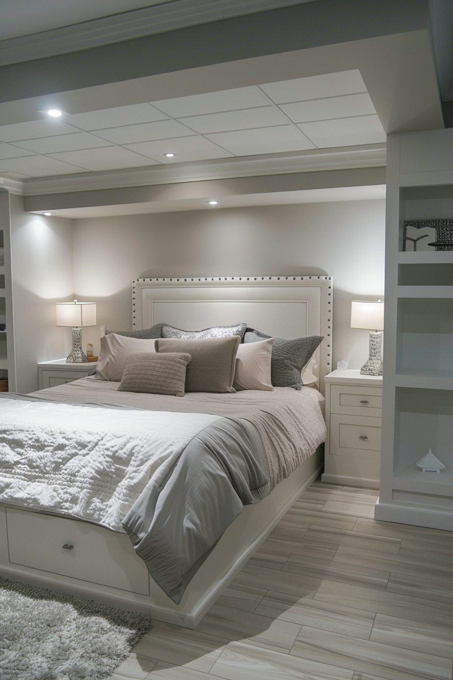 29 Basement Bedroom Inspirations for a Dreamy Hideaway - My Elegant Home