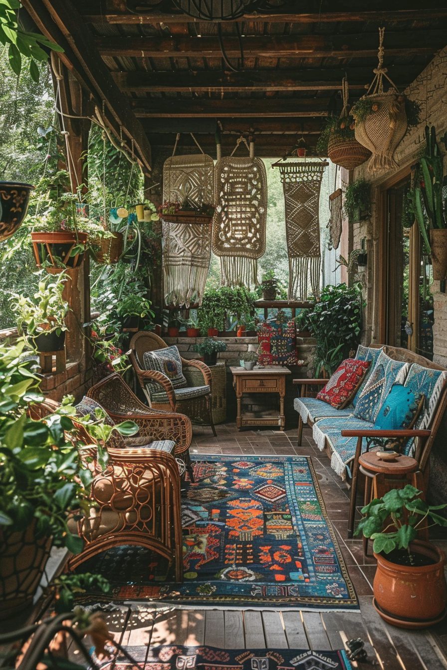 28 Boho Balcony Vibes for a Perfect Outdoor Sanctuary - My Elegant Home