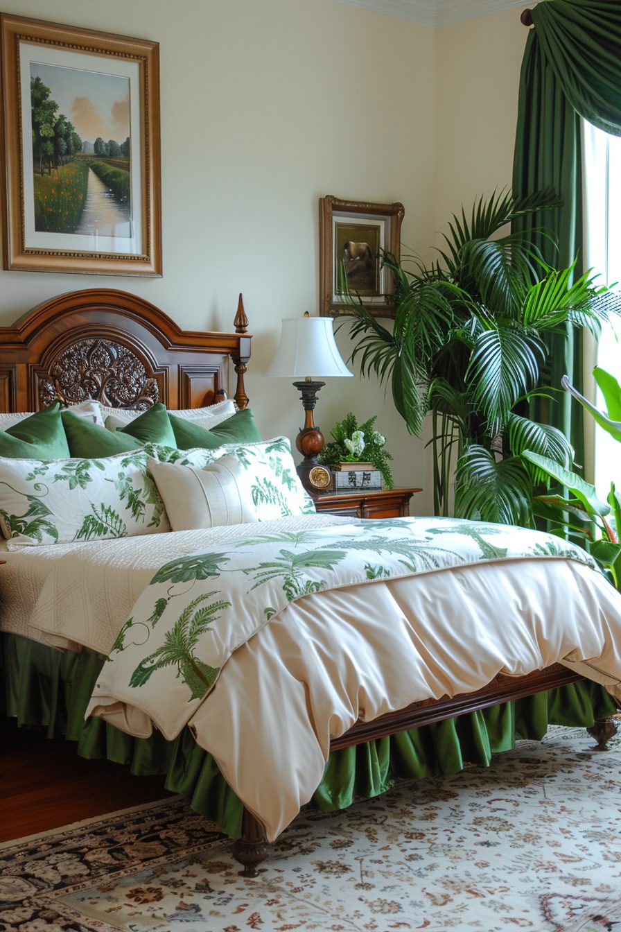 29 Dark Green Bedroom Ideas for a Modern and Chic Vibe - My Elegant Home