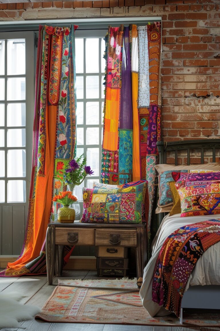 29 Boho Bedroom Curtain Ideas to Elevate Your Style - My Elegant Home
