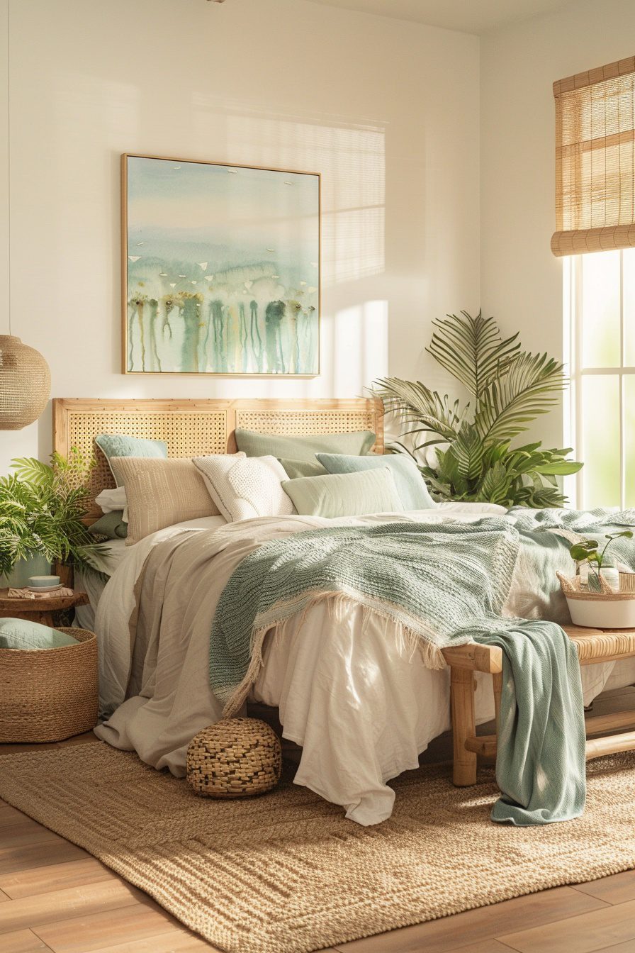 29 Cozy Boho Style Bedroom Ideas for a Serene Sanctuary - My Elegant Home