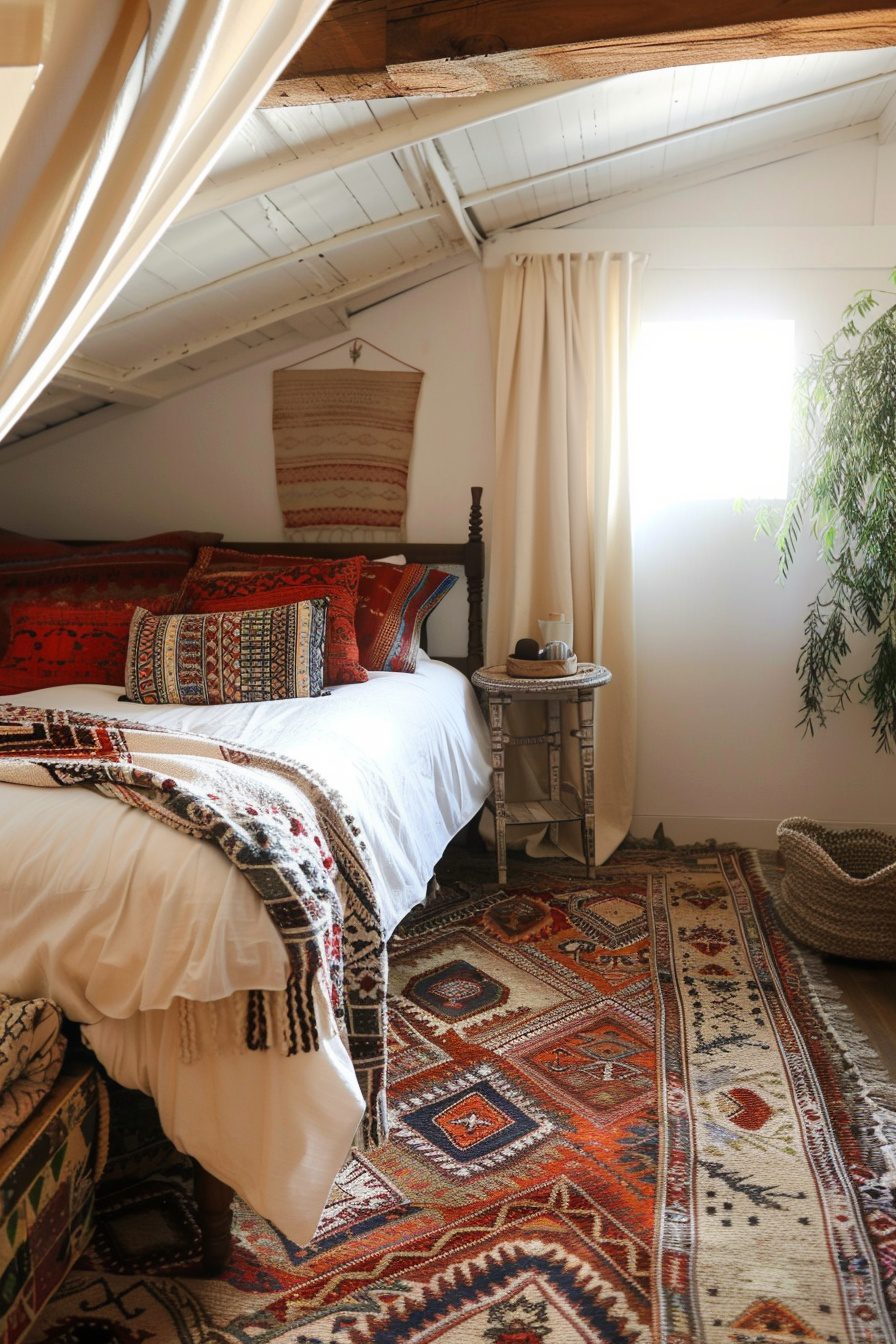 29 Boho Bedrooms With High Ceilings - My Elegant Home