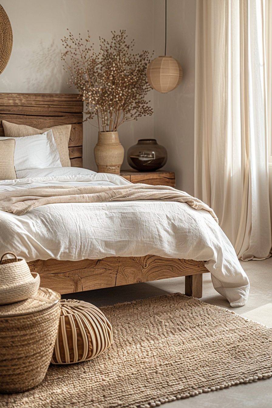 29 Earthy Modern Bedroom Ideas for a Nature-Inspired Space - My Elegant ...