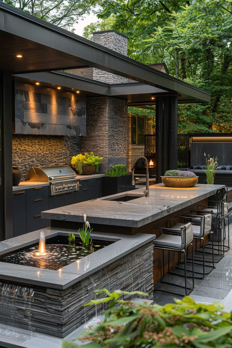 29 Outdoor Kitchen Ideas for a Stunning Backyard - My Elegant Home