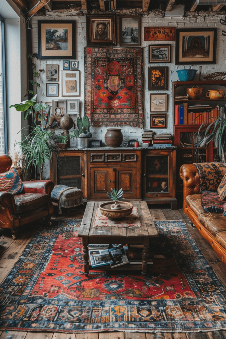 29 Boho Maximalist Living Room Ideas: Embrace Vibrant Patterns and ...
