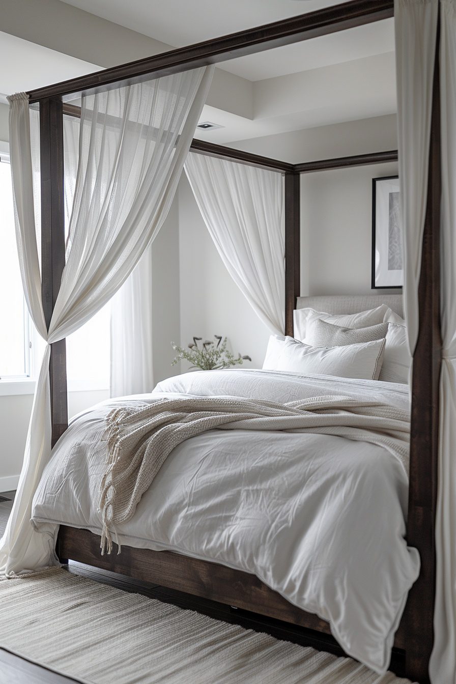 29 Canopy Bed Ideas for Ultimate Comfort - My Elegant Home