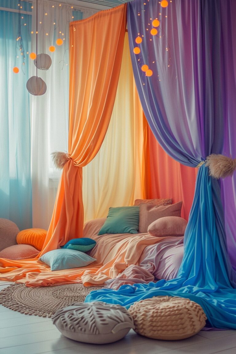 29 Rainbow Bedroom Ideas for Kids and Teens - My Elegant Home