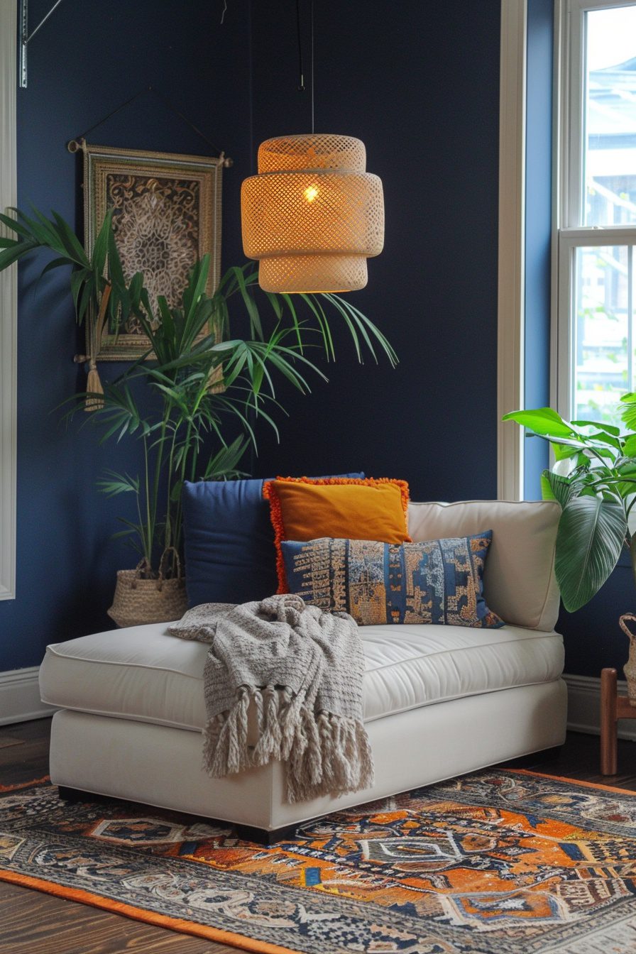 29 Blue Boho Apartment Ideas for a Relaxed Vibe - My Elegant Home