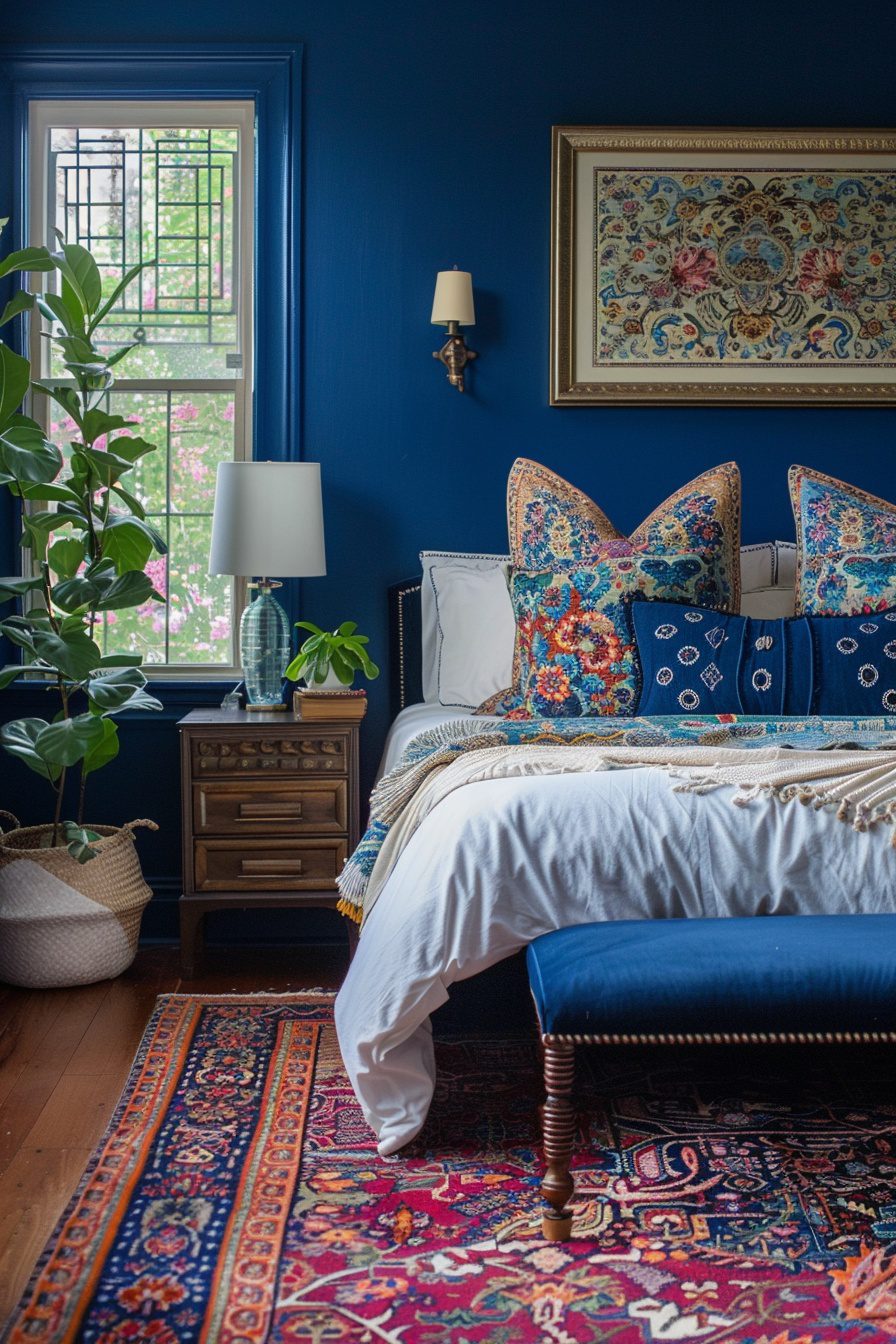 29 Blue Boho Girls Bedroom Ideas - My Elegant Home