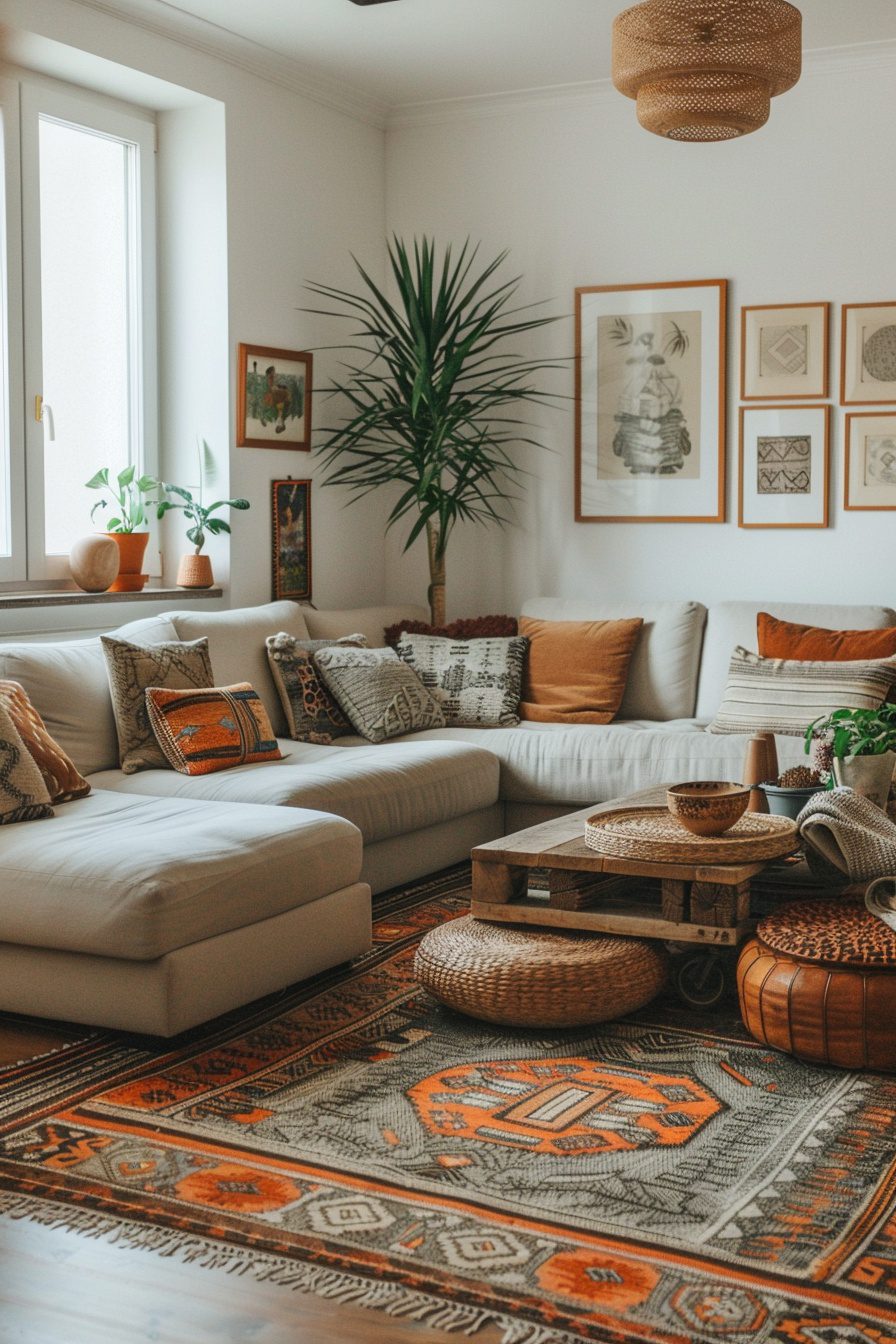 29 Scandi Boho Living Room Ideas to Transform Your Space into a Calm ...