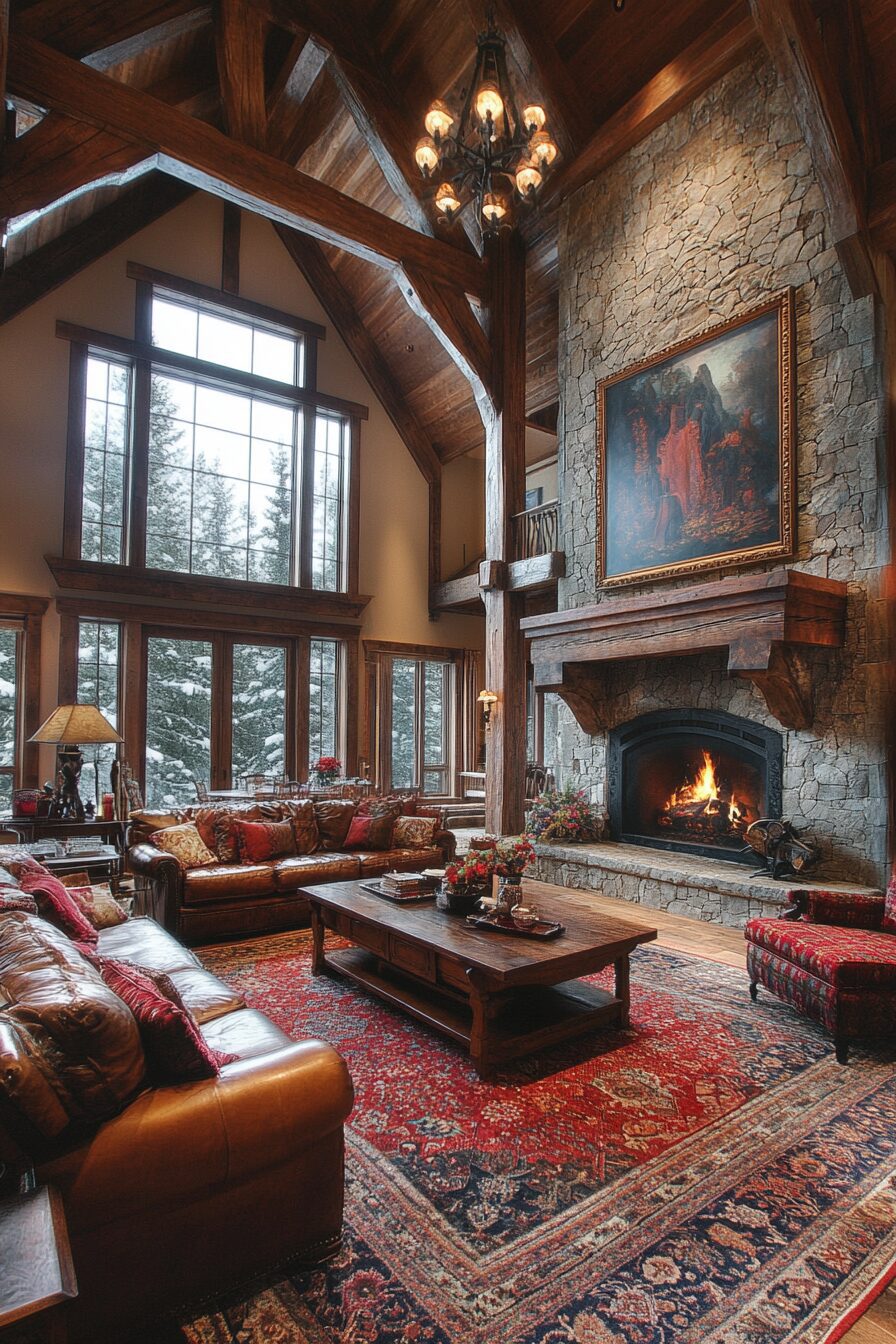 29 Rustic Living Room Ideas to Transform Your Space into a Country ...