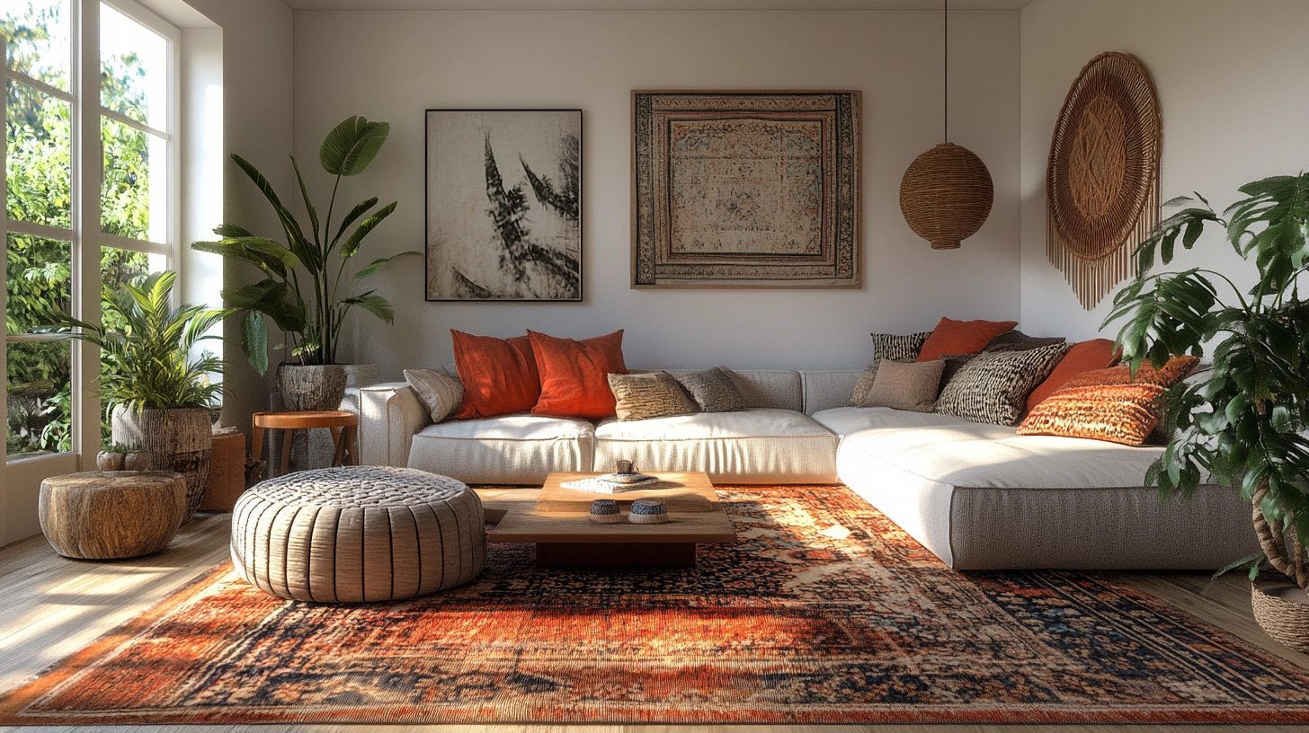 29 Scandi Boho Living Room Ideas to Transform Your Space into a Calm ...