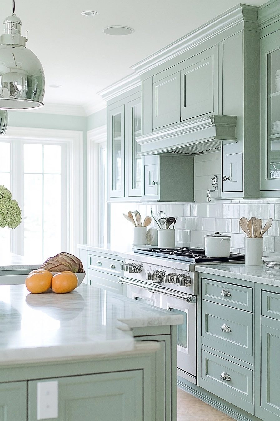 29 Green Kitchen Designs Ideas to Add a Touch of Nature to Your Home ...