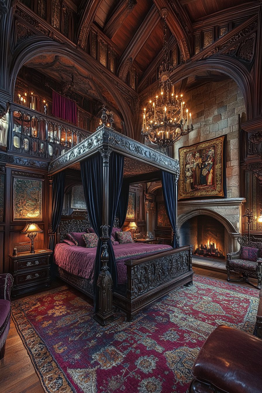 29 Western Gothic Decor Bedroom Ideas to Combine Rustic Charm with ...