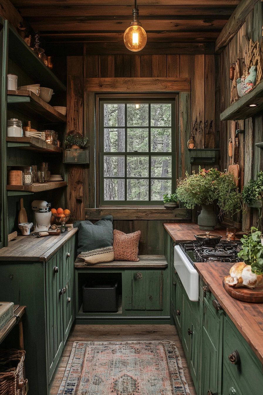 29 Green Kitchen Designs Ideas to Add a Touch of Nature to Your Home ...