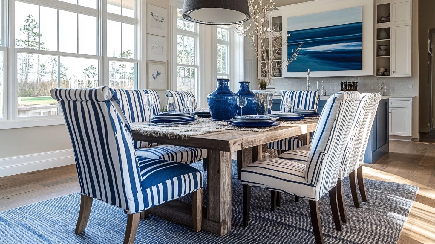 29 Coastal Preppy Kitchen Ideas for a Breezy and Elegant Design - My ...